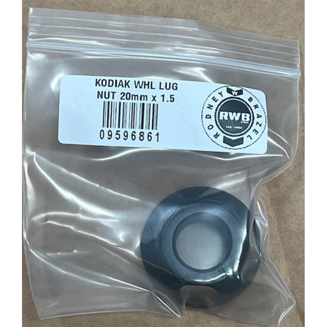 09596861 - GM Kodiak Wheel Lug Nut M20 x 1.5
