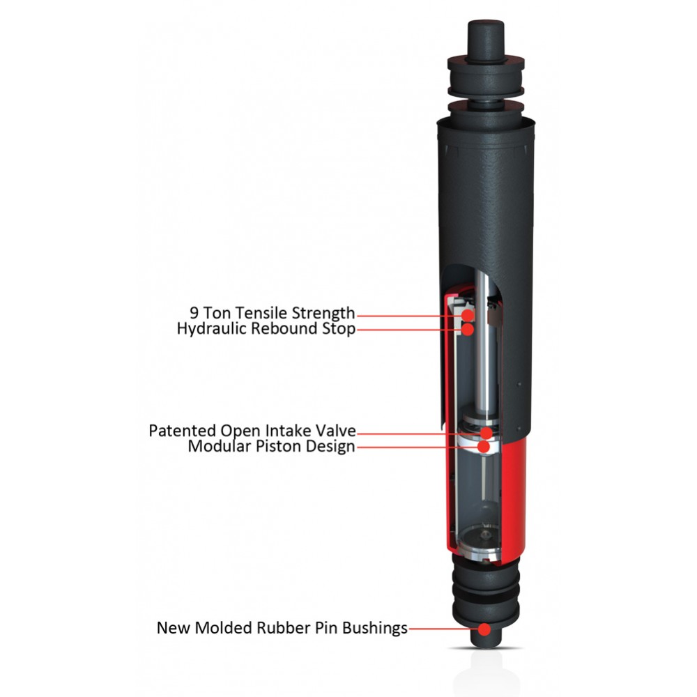Koni 9905-1036 EVO Front Shock | Freightliner 2014+ M2 Super-C Motorhome