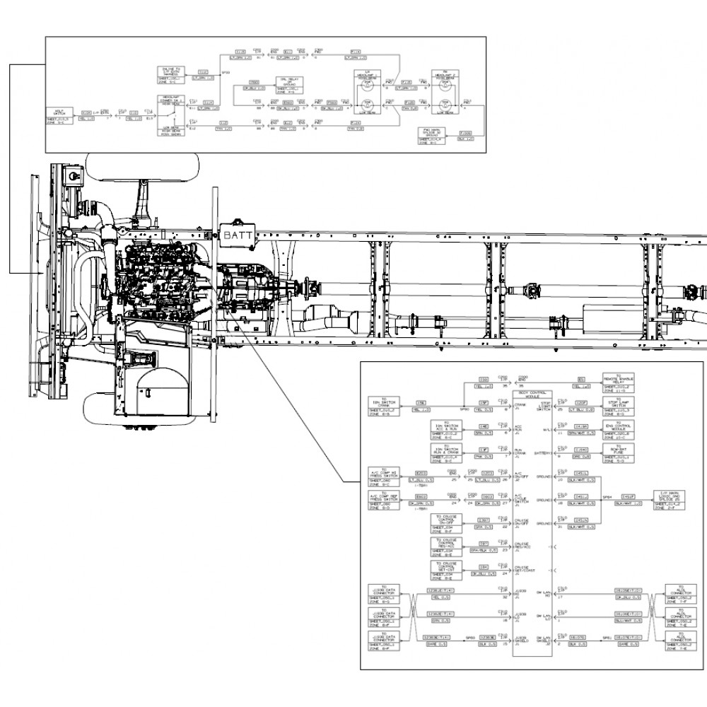 2005-2007 Workhorse LF72 Wiring Schematic Download - Workhorse Parts
